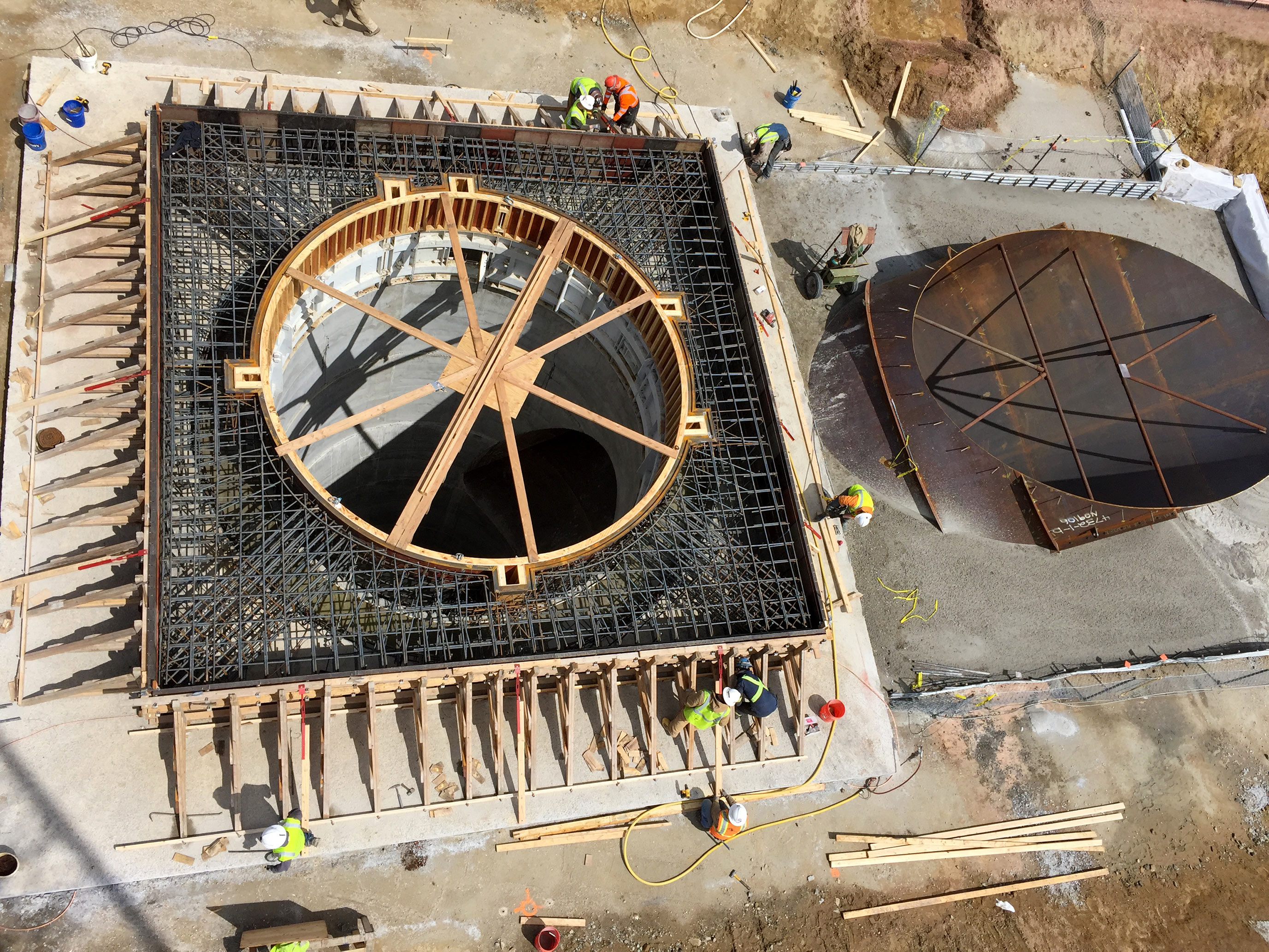 Solvay Vent Shaft #4 - Frontier-Kemper Constructors, Inc.